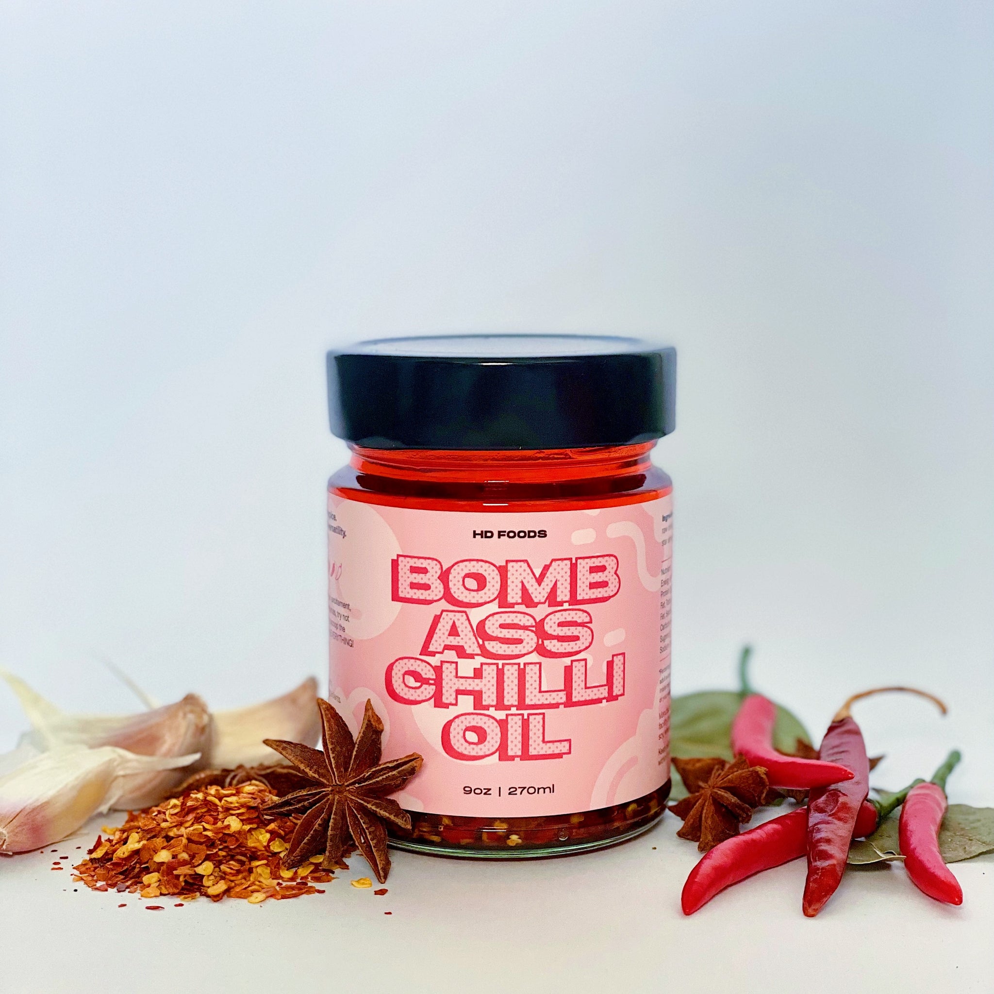 HD Foods | Bomb Ass Chilli Oil | BACO – HD Foods Australia