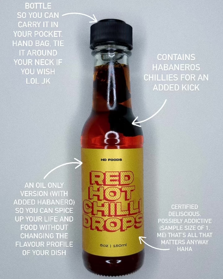 Red Hot Chilli Drops | #chillidrops – HD Foods Australia